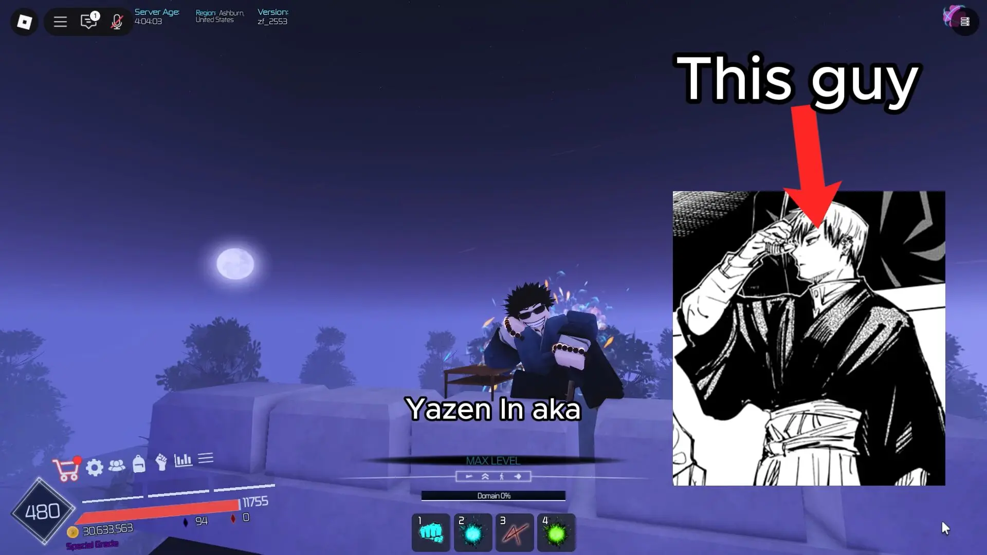 Jujutsu Infinite Projection Update – 𝕃𝕀𝕆ℕ𝕁𝔼𝕂